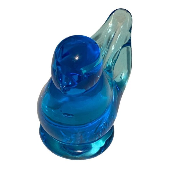 Ron Ray | Accents | Vintage Art Glass Bluebird Of Happiness Figurine ...
